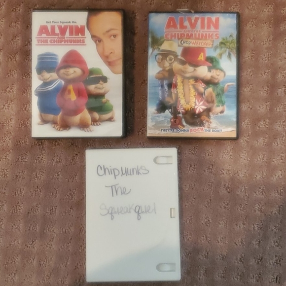 Fox | Other | Alvin And The Chipmunks Dvd Bundle | Poshmark